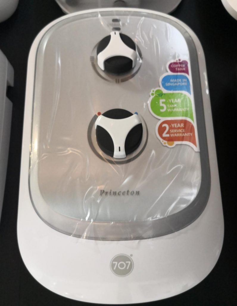 Princeton 707 Water Heater - DT Construction Group PTE. LTD.